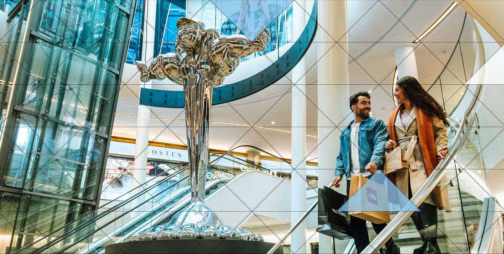 Indoor Shopping Mall in Amsterdam Center | Kalverpassage