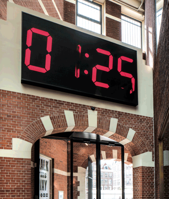 ANALOG DIGITAL CLOCK | Kalverpassage